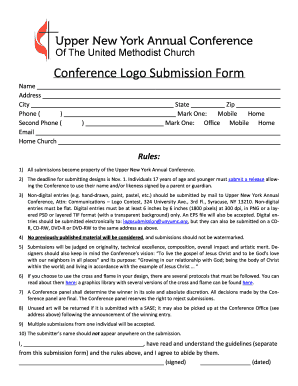 Fillable Online Logo Contest Submission Form Fax Email Print - pdfFiller