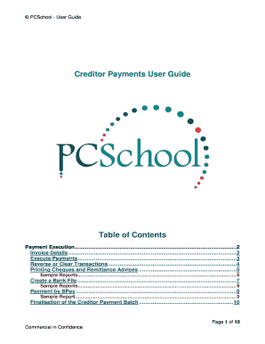 Fillable Online PCSchool - User Guide Fax Email Print - pdfFiller