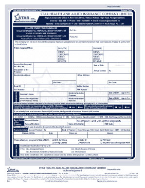 Fillable Online Star Health Claim Form Pdf Fax Email Print - pdfFiller