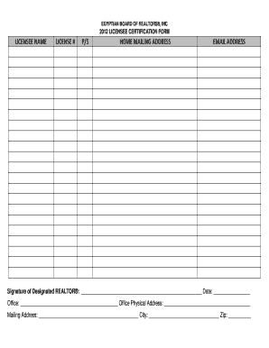 Fillable Online ANNUAL CERTIFICATION How to complete the form Fax Email ...