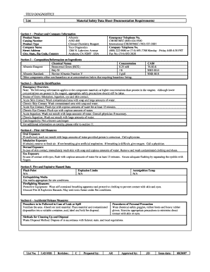 Fillable Online Clinical Chemistry Reagent Fax Email Print - pdfFiller