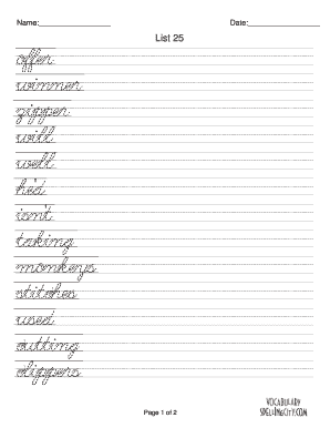 Fillable Online stmarys-temple Cursive - stmarys-temple Fax Email Print ...