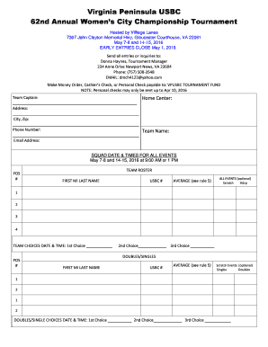 Fillable Online vpusbc Entry form - Virginia Peninsula USBC Fax Email ...