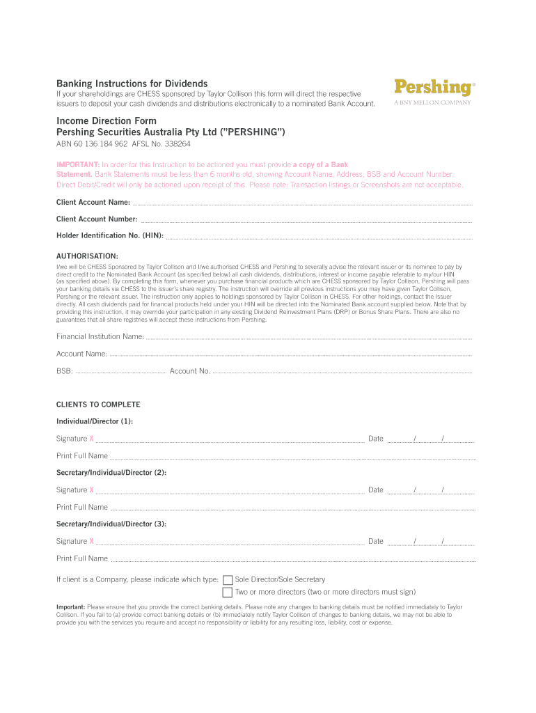 Fillable Online All pershingforms Fax Email Print - pdfFiller