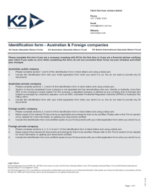 Fillable Online 185972 01LZSB K2 ID Form Companies.indd Fax Email Print ...