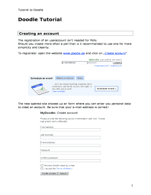 Fillable Online Tutorial to Doodle Fax Email Print - pdfFiller