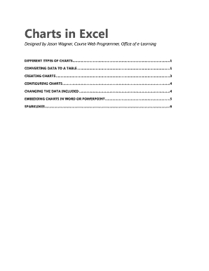 Fillable Online Charts in Excel Fax Email Print - pdfFiller