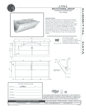 Fillable Online Seamless welded construction of 16 gauge type 304 ...