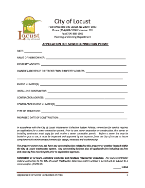 Fillable Online City of Locust Fax Email Print - pdfFiller