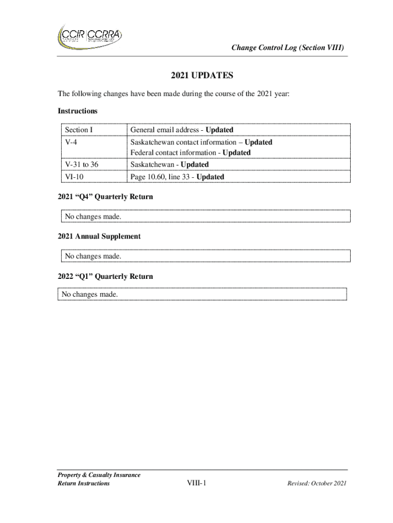 Fillable Online Canadian and Foreign Property and Casualty Insurance ...
