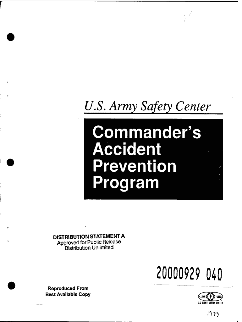 Fillable Online Army Safety Center Fax Email Print - pdfFiller