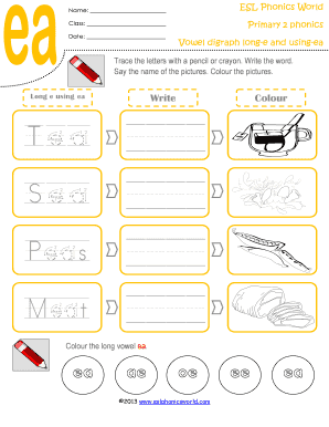 Fillable Online ESL Phonics World Fax Email Print - pdfFiller