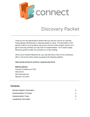 Fillable Online pcsda Discovery Form Fax Email Print - pdfFiller