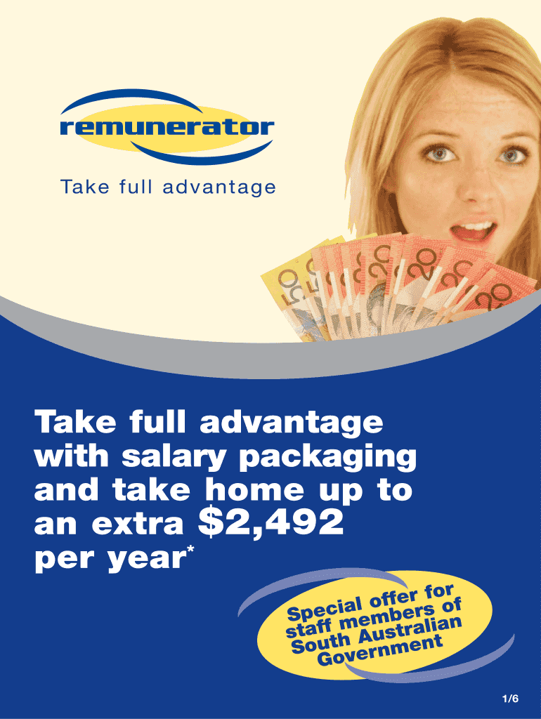 Fillable Online Remunerator BenefitsSA GOVonline version Fax Email ...