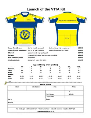 Fillable Online Sponsorship Order Form - championshipenduro.com Fax ...
