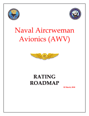 Fillable Online Naval Aircrweman Avionics (AWV) - Navy Tribe Fax Email ...