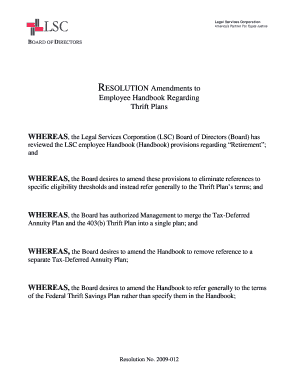 Fillable Online RESOLUTION Amendments to Fax Email Print - pdfFiller