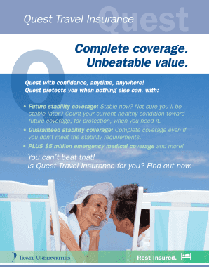 Fillable Online Quest Brochure/Application Fax Email Print - pdfFiller
