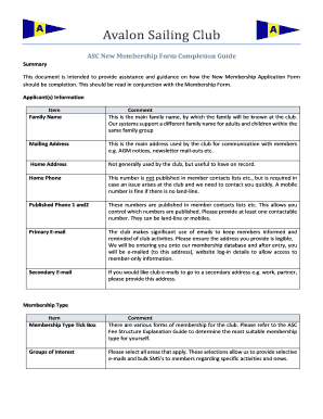 Fillable Online ASC New Member Form Completion Guide v10 Fax Email ...