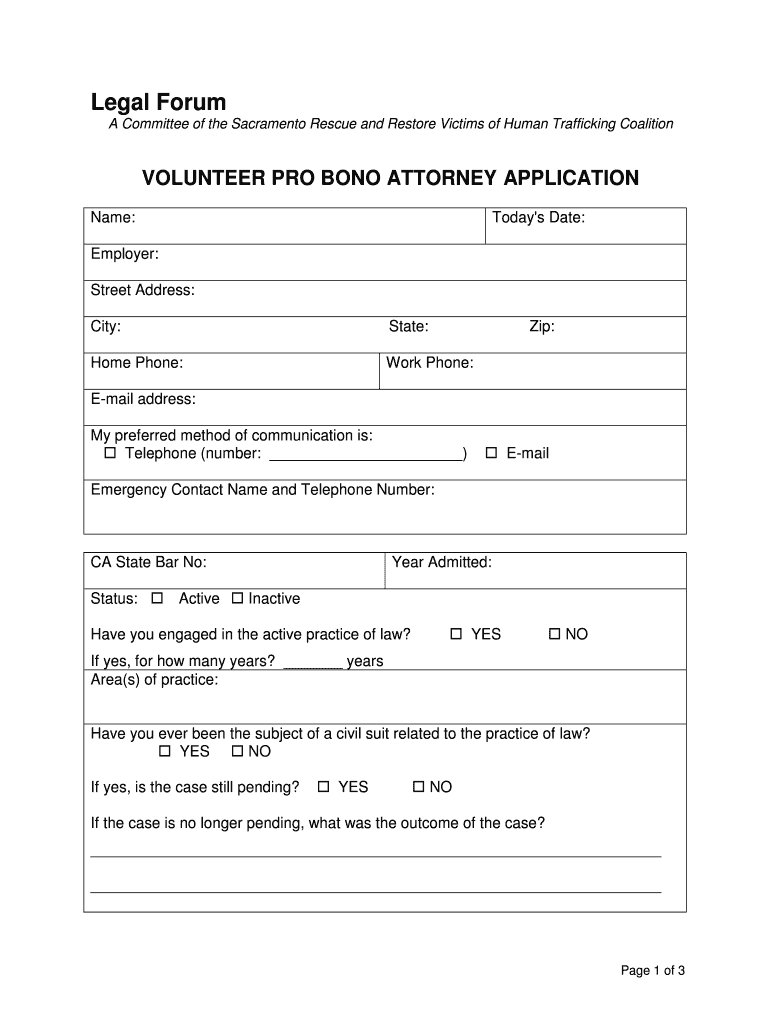 Fillable Online my-sisters-house VOLUNTEER PRO BONO ATTORNEY ...