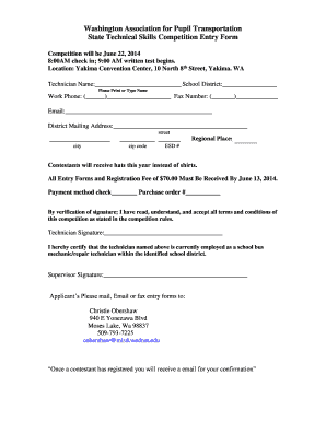 Fillable Online wapt4u State registration Form.pdf Fax Email Print ...