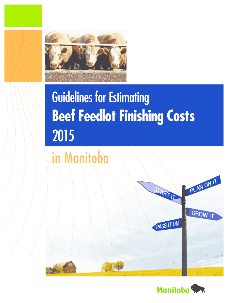 Fillable Online Beef Feedlot Finishing Costs Fax Email Print - pdfFiller
