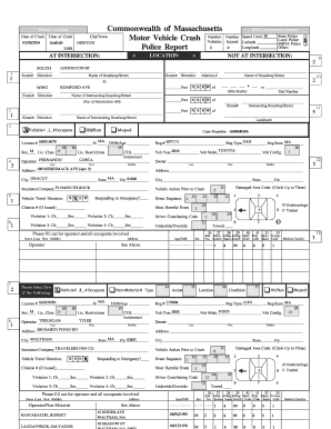 Fillable Online Motor Vehicle Crash Vehicles Fax Email Print - pdfFiller