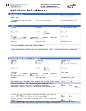 Fillable Online Application bformb PDF 174 KB - ETH Zrich Fax Email ...