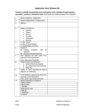 Fillable Online Application Form Scheme III - Gujarat Fax Email Print ...