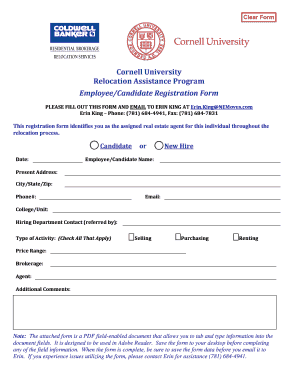Fillable Online Cornell Agent Registration Form Fax Email Print - pdfFiller