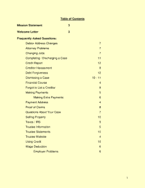 Fillable Online Handbook - Chapter 13 Trustee Fax Email Print - pdfFiller