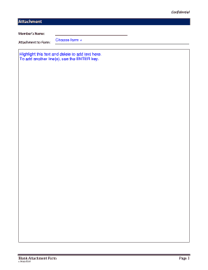 Fillable Online Blank Attachment Form - coibcca Fax Email Print - pdfFiller