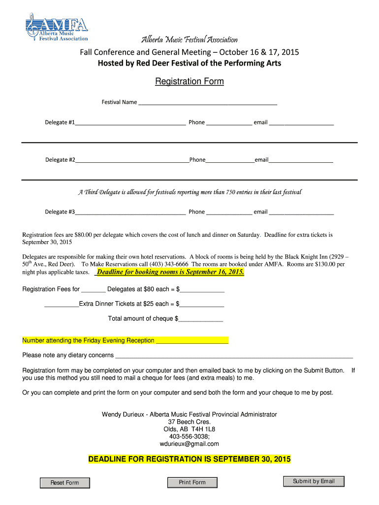 Fillable Online albertamusicfestival AGM Registration Form - Alberta ...