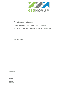 Invulbaar Online geonovum Functioneel ontwerp Berichtenverkeer StUF-Geo ...