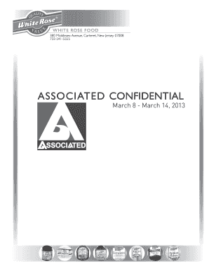 Fillable Online ASSOCIATED CONFIDENTIAL - AWI Fax Email Print - pdfFiller