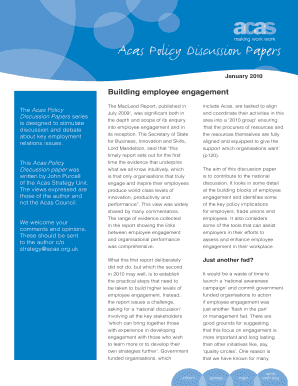 Fillable Online Building employee engagement Fax Email Print - pdfFiller