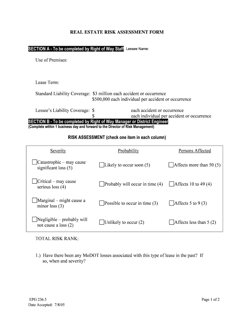 Fillable Online epg modot LPA Strategic Vision Team - Missouri ...