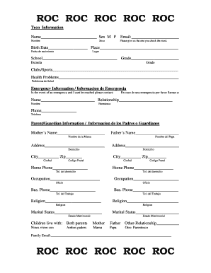 Fillable Online simonjude ROC ROC ROC ROC ROC ROC ROC ROC ROC ROC ...