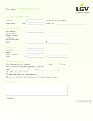 Ausfüllbar Online europa gmgnet Formular Mieterwechsel Mit Erdgas ...