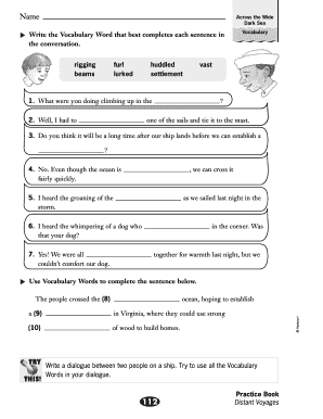 Across The Wide Dark Sea - Fill Online, Printable, Fillable, Blank ...