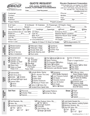 Fillable Online Elevator Equipment Corporation Fax Email Print - pdfFiller