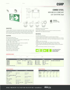 Fillable Online CSRP Catalog page - Steel Fire Equipment Fax Email ...