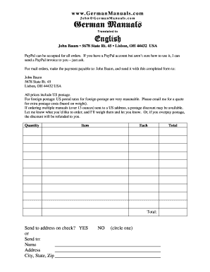 Fillable Online German Manuals Fax Email Print - pdfFiller