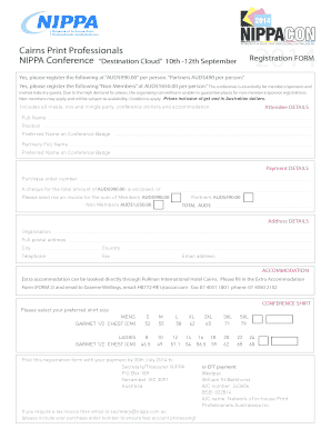 Fillable Online NIPPA_Registration smart FORM 2014.pdf Fax Email Print ...