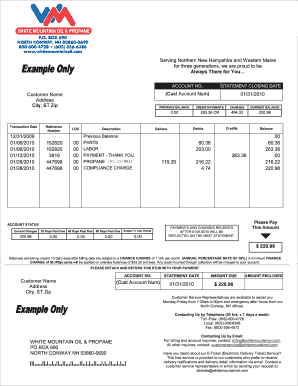 Fillable Online Welcome to our new statements Fax Email Print - pdfFiller