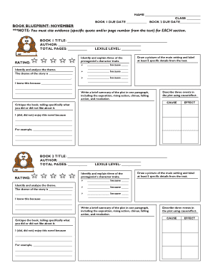 Fillable Online rsm rcs k12 tn NAME CLASS BOOK 1 DUE DATE BOOK 2 DUE ...