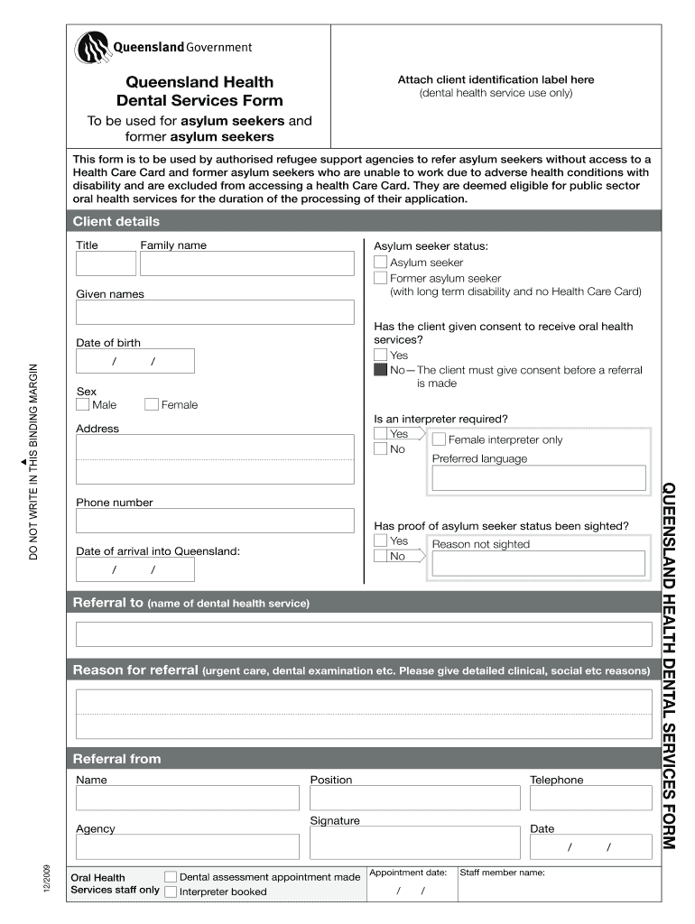 Fillable Online Queensland Health Fax Email Print - pdfFiller