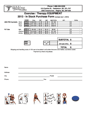 Fillable Online In Stock Purchase Form Fax Email Print - pdfFiller