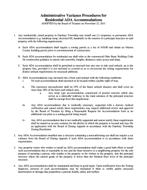 Fillable Online ADA Procedure - Draft Revisions 111711docx Fax Email ...