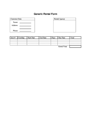 Fillable Online Customer Data Fax Email Print - pdfFiller
